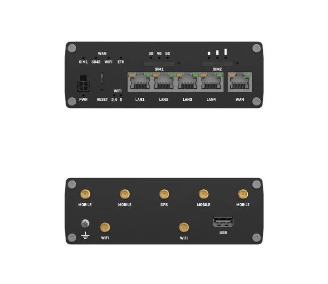 Teltonika RUTX50 Industrial 5G Router - MDT