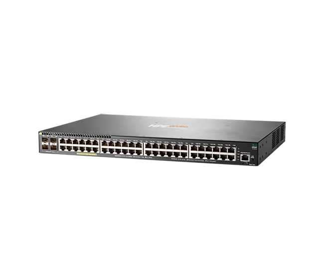 HPE Aruba Networking 2930F 48G PoE+ 4SFP+ TAA‑compliant Switch - MDT