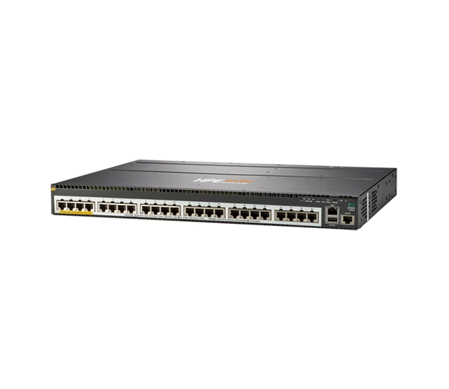 HPE Aruba Networking 2930M 24 HPE Smart Rate PoE+ 1‑slot Switch - MDT